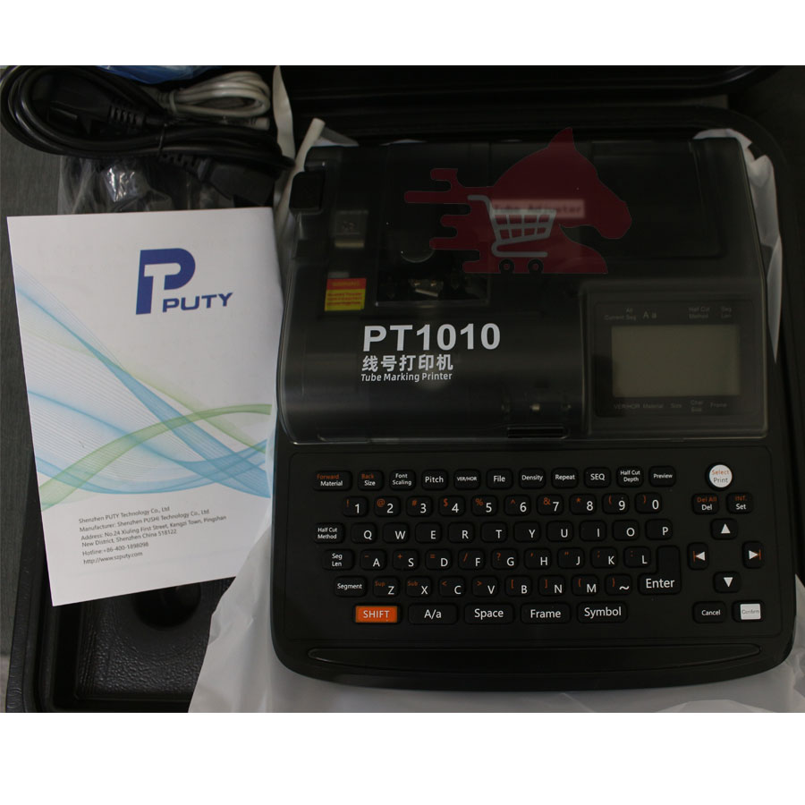 Máy in ống lồng PUTY PT1010, in truyền trực tiếp, xuất xứ Trung Quốc